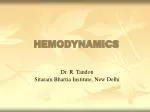 PPT - Hemodynamics PowerPoint Presentation, free download - ID:681590