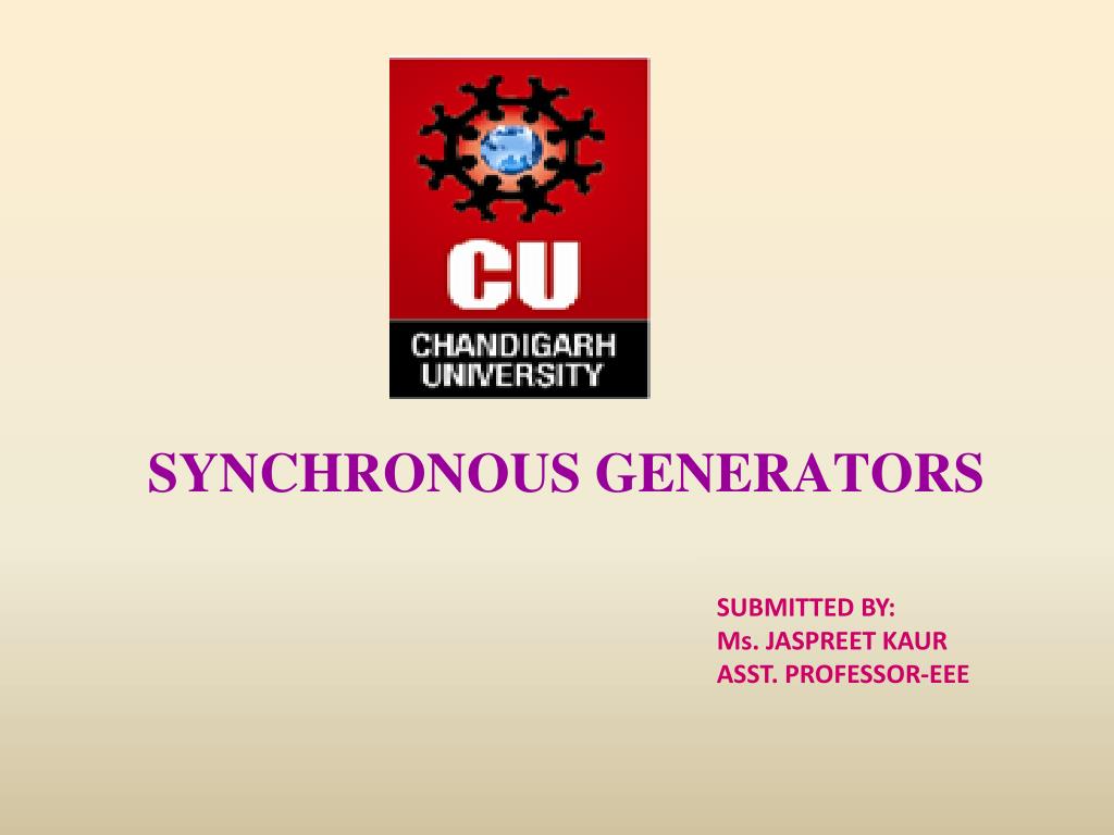 PPT - SYNCHRONOUS GENERATORS PowerPoint Presentation, free download ...