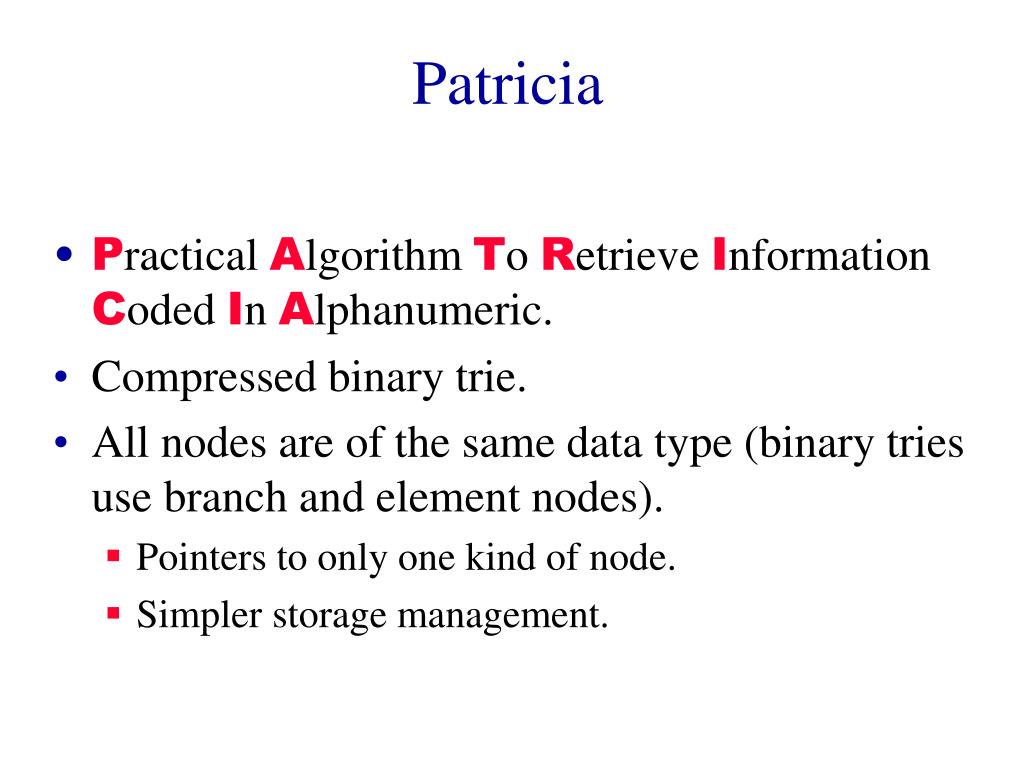 PPT - Patricia PowerPoint Presentation, free download - ID:5188038