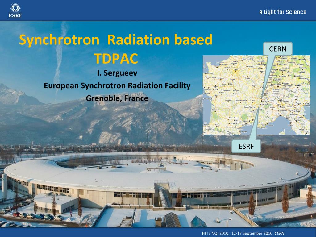 PPT - Synchrotron Radiation based TDPAC PowerPoint Presentation, free download - ID:5192781