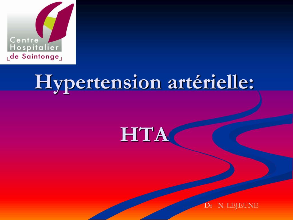 PPT - Hypertension artérielle: HTA PowerPoint Presentation, free ...