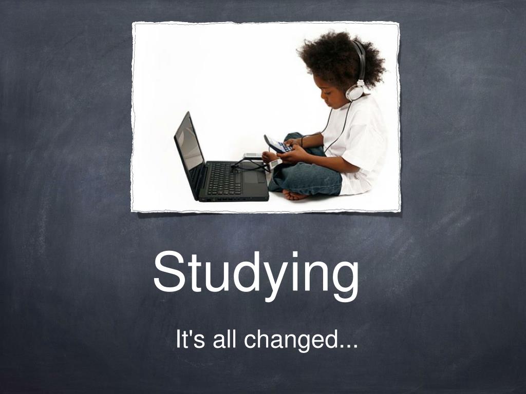 PPT - Studying PowerPoint Presentation, free download - ID:5199949