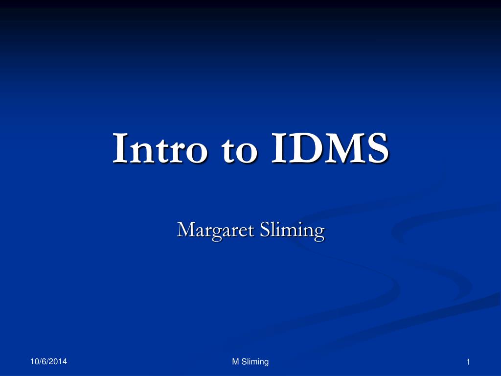 PPT - Intro to IDMS PowerPoint Presentation, free download - ID:5200443