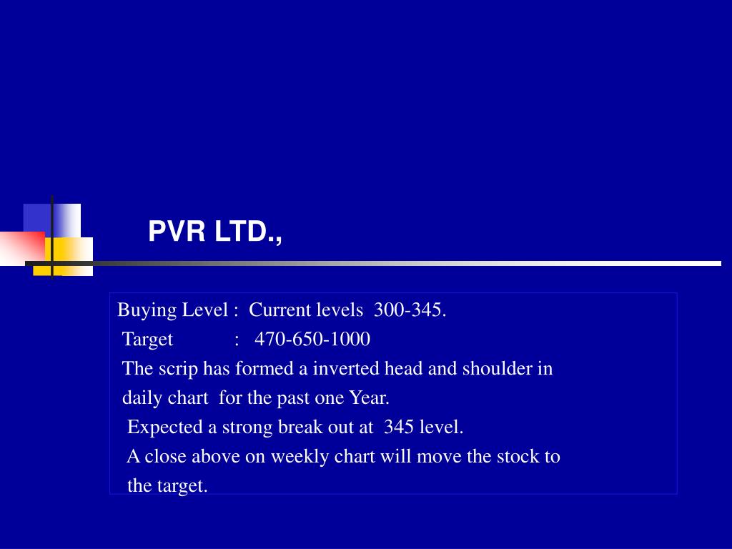 PPT - PVR LTD., PowerPoint Presentation, free download - ID:5204133