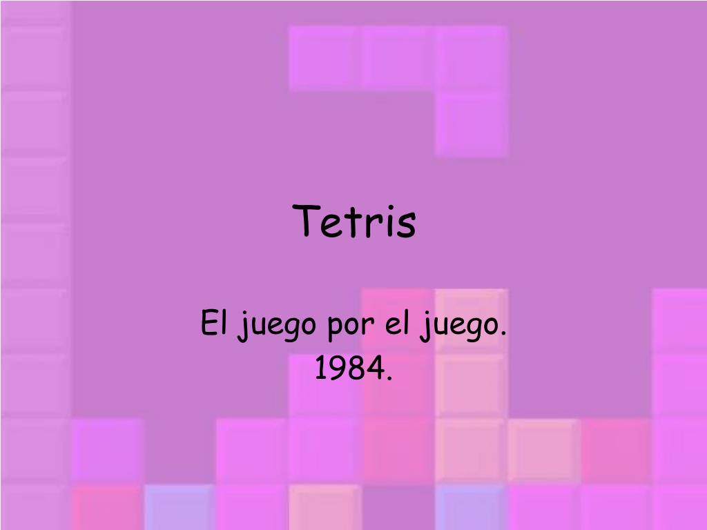 PPT - Tetris PowerPoint Presentation, free download - ID:5204427