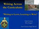 PPT - Talking for Learning and Life - developing Talk for Writing to ...