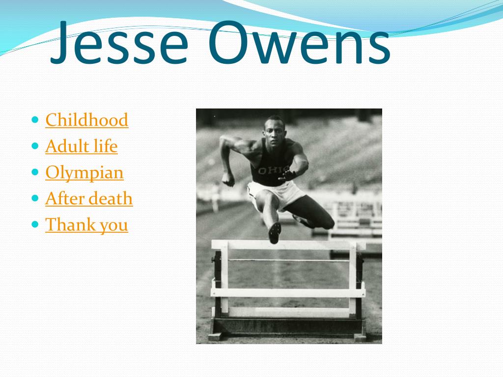 PPT - Jesse Owens PowerPoint Presentation, free download - ID:5214697