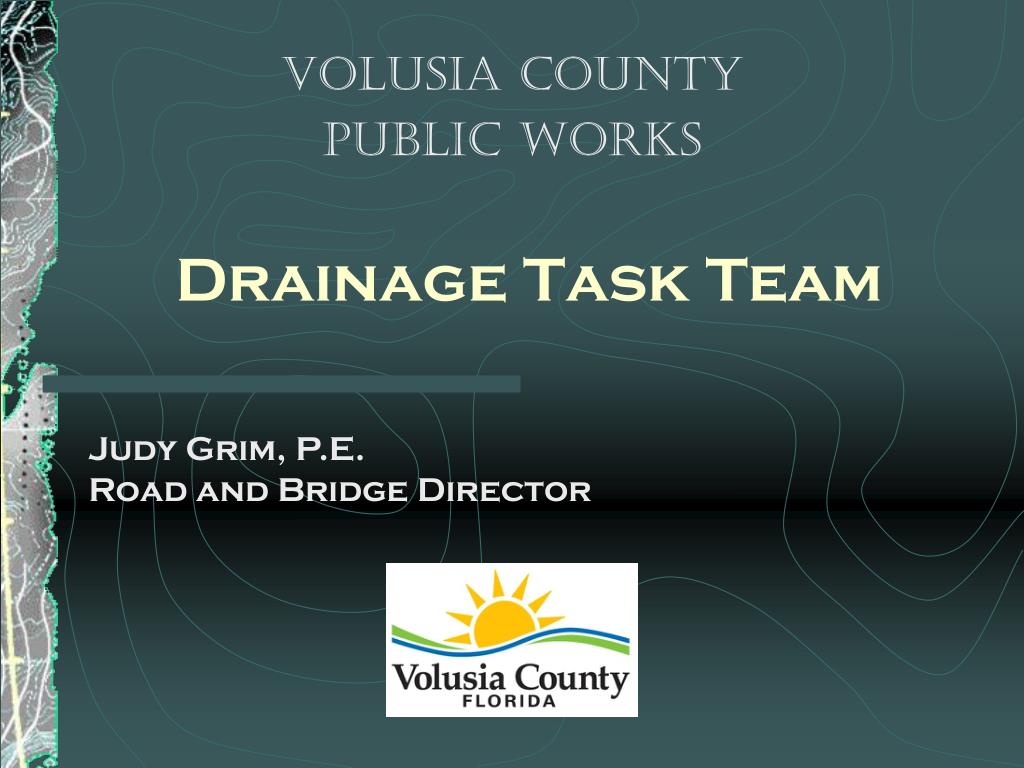 PPT - Drainage Task Team PowerPoint Presentation, free download - ID ...