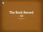 PPT - Chapter 8 The Rock Record PowerPoint Presentation, free download ...