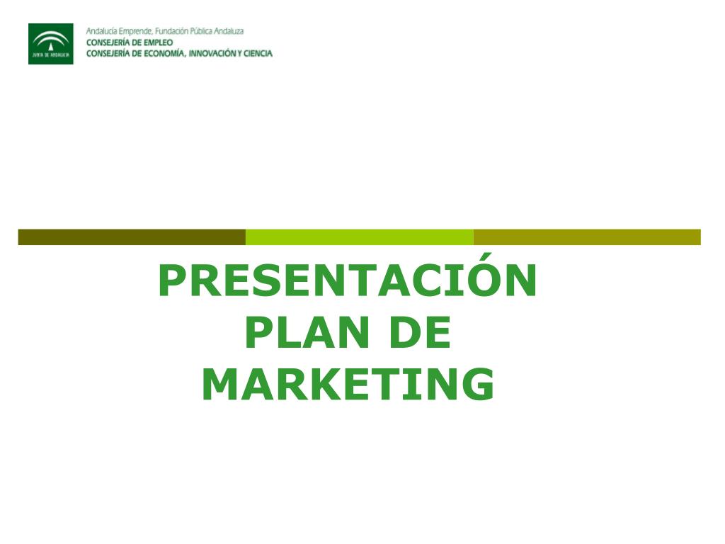 PPT - PRESENTACIÓN PLAN DE MARKETING PowerPoint Presentation, free ...