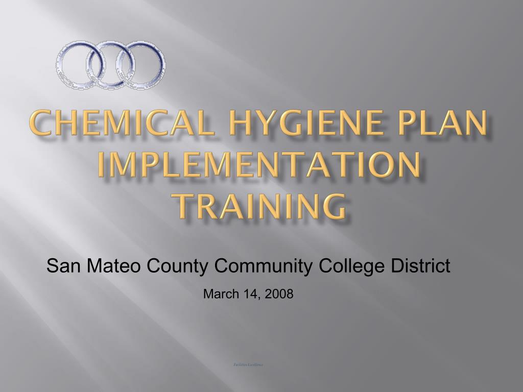 PPT - Chemical Hygiene Plan Implementation Training PowerPoint ...