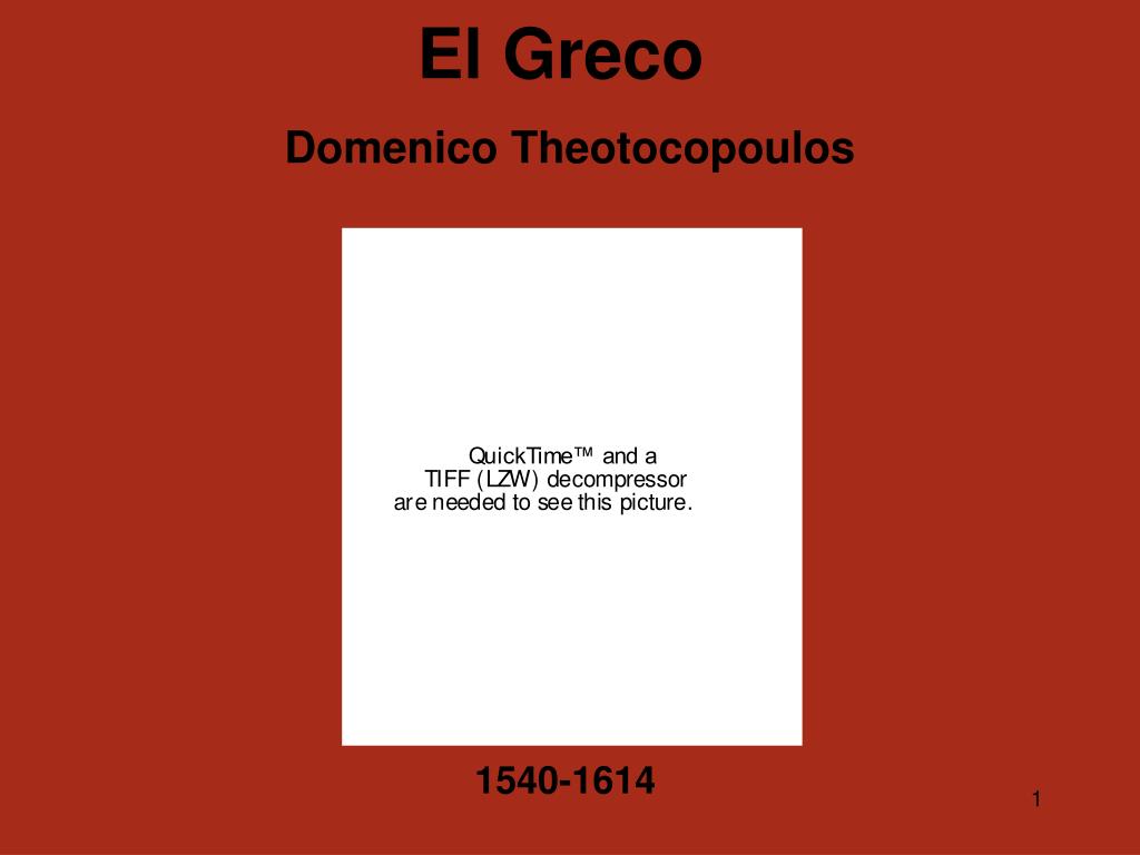 PPT - El Greco PowerPoint Presentation, free download - ID:5224040
