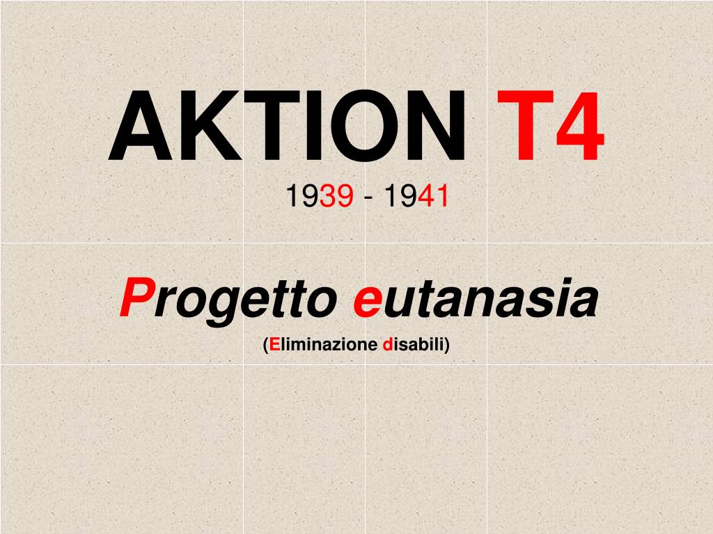PPT - AKTION T4 PowerPoint Presentation, free download - ID:5225398