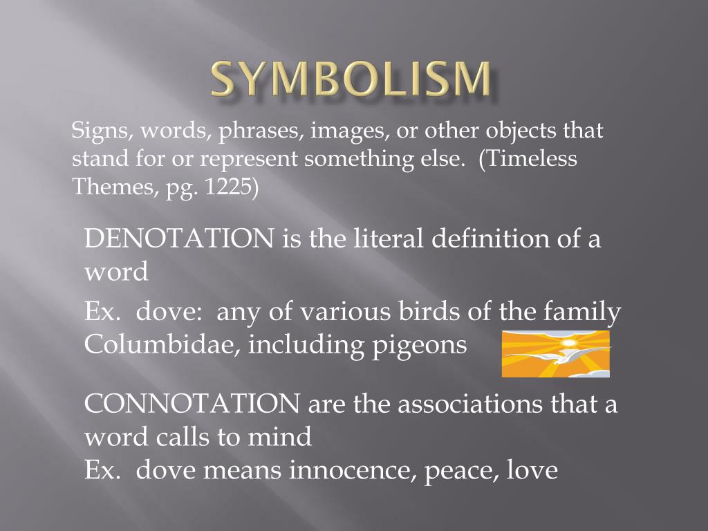 PPT - Symbolism PowerPoint Presentation, free download - ID:5225900