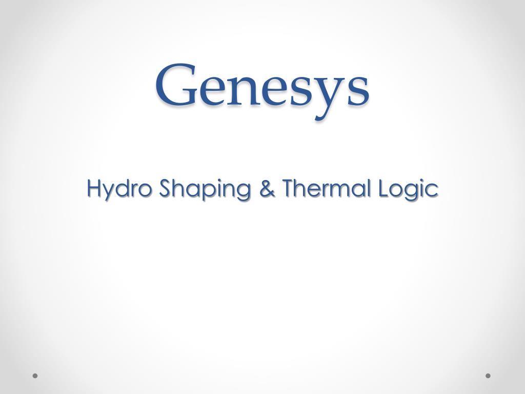 PPT - Genesys PowerPoint Presentation, free download - ID:5225905