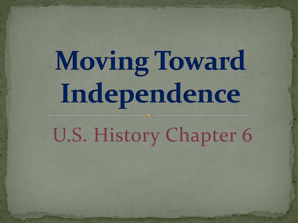 PPT - Moving Toward Independence PowerPoint Presentation, free download ...