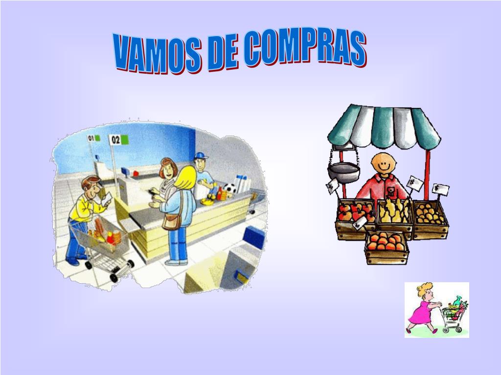 PPT - VAMOS DE COMPRAS PowerPoint Presentation, free download - ID:5233844