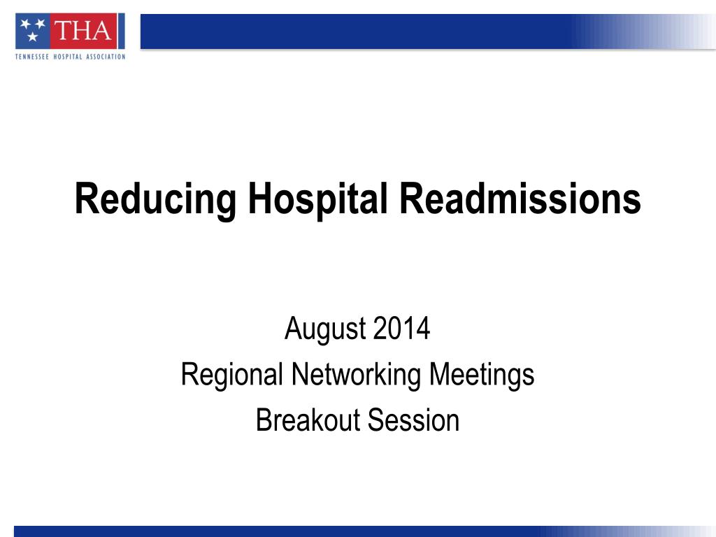 PPT - Reducing Hospital Readmissions PowerPoint Presentation, free ...