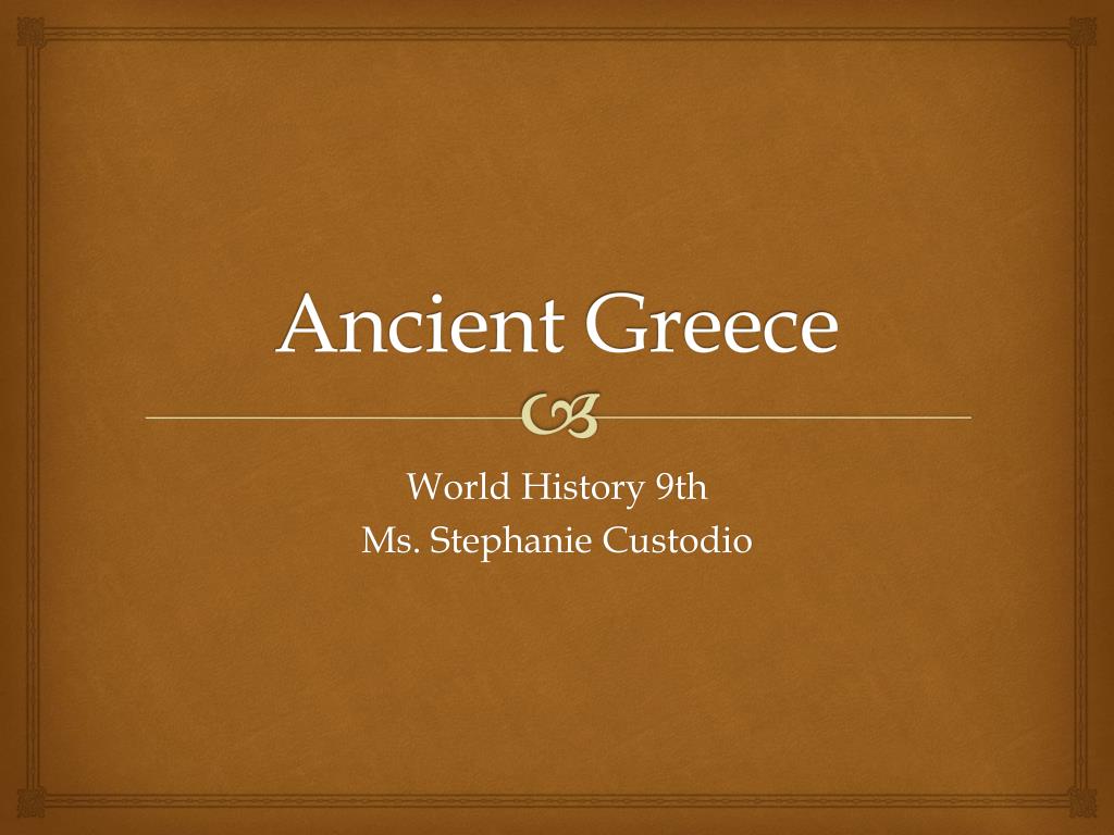 PPT - Ancient Greece PowerPoint Presentation, free download - ID:5237915