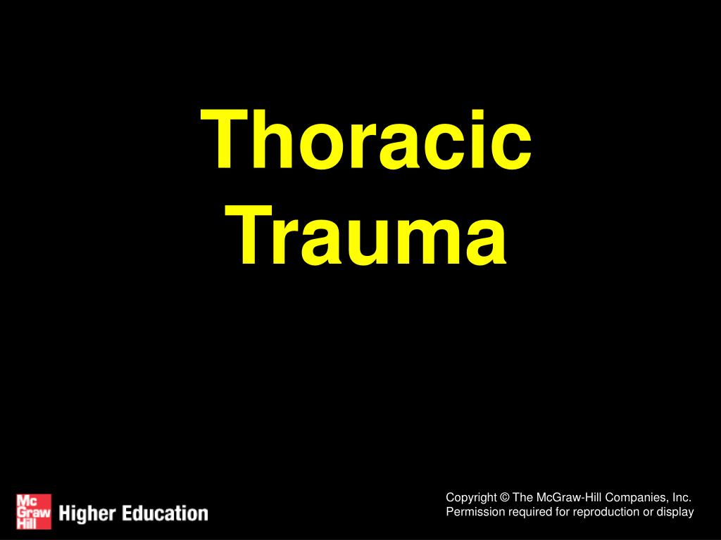 PPT - Thoracic Trauma PowerPoint Presentation, free download - ID:5238009