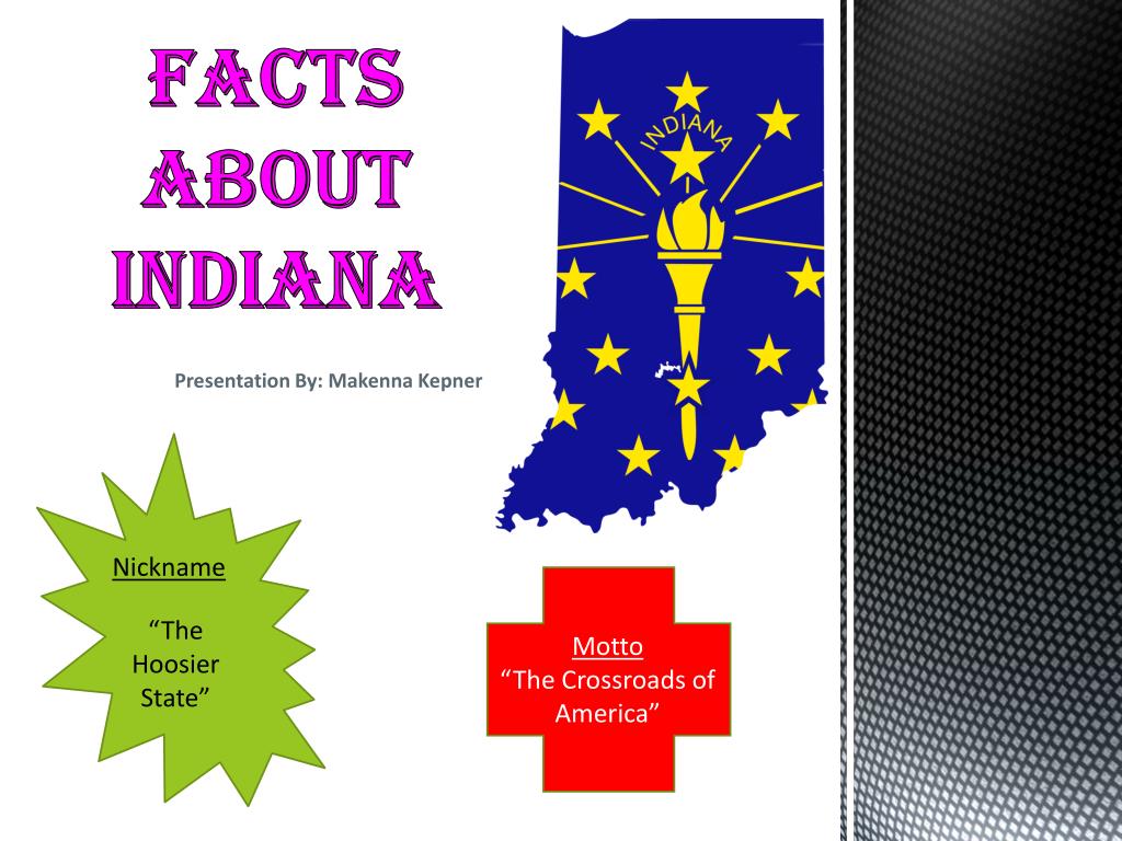 PPT - Facts about Indiana PowerPoint Presentation, free download - ID ...