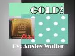 PPT - เอไอเอ เอช แอนด์ เอส พลัส โกลด์ AIA H&S Plus Gold สัญญาเพิ่มเติม ...