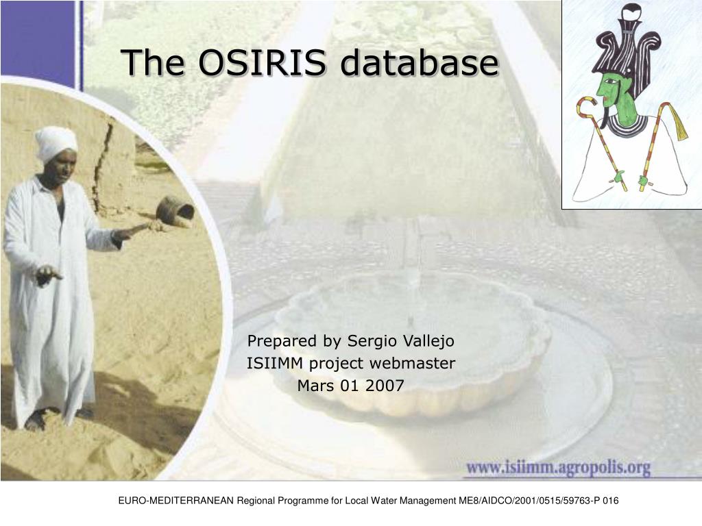PPT - The OSIRIS database PowerPoint Presentation, free download - ID ...