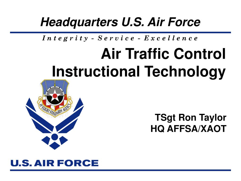 PPT - Air Traffic Control Instructional Technology PowerPoint ...