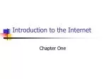 PPT - 1 Introduction to the Internet PowerPoint Presentation, free ...