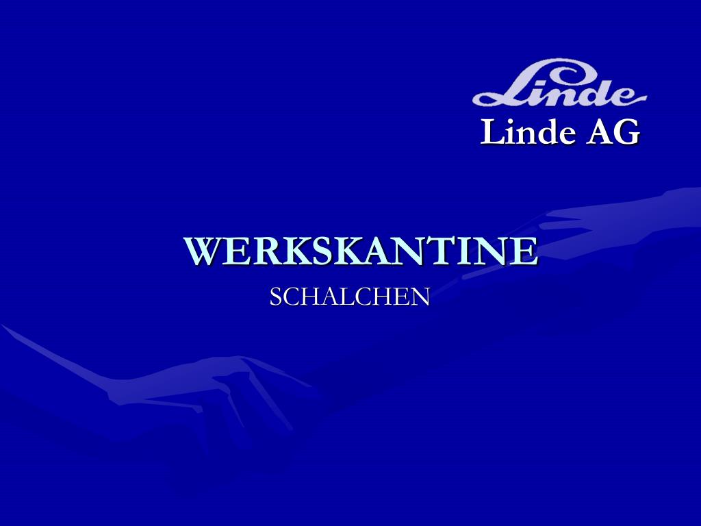 PPT - Linde AG PowerPoint Presentation, free download - ID:5262478