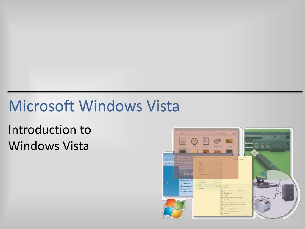 PPT - Microsoft Windows Vista PowerPoint Presentation, free download ...