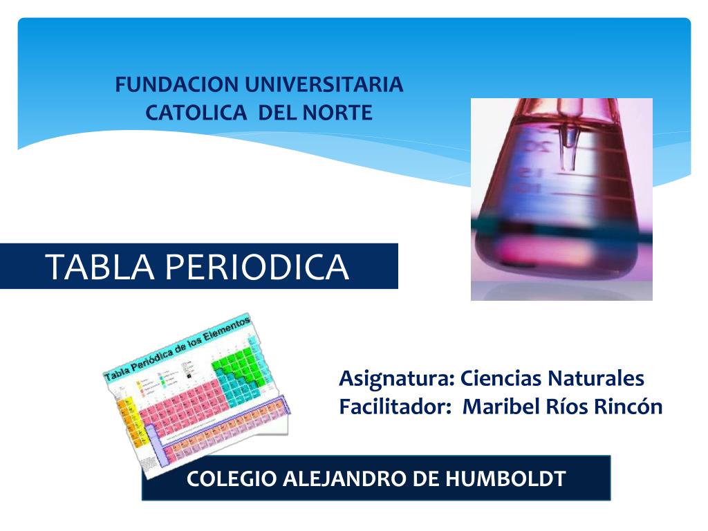 PPT - TABLA PERIODICA PowerPoint Presentation, free download - ID:5269897