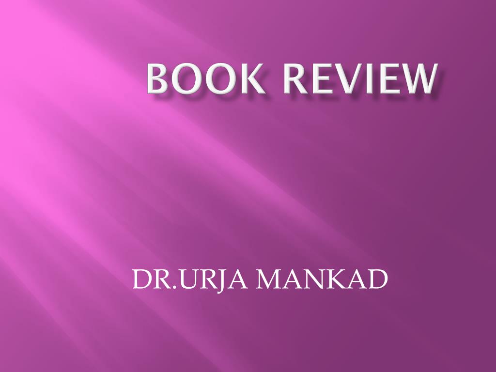 PPT - BOOK REVIEW PowerPoint Presentation, free download - ID:5269919