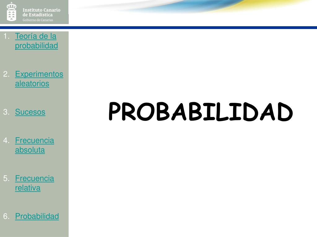 PPT - PROBABILIDAD PowerPoint Presentation, free download - ID:5273281