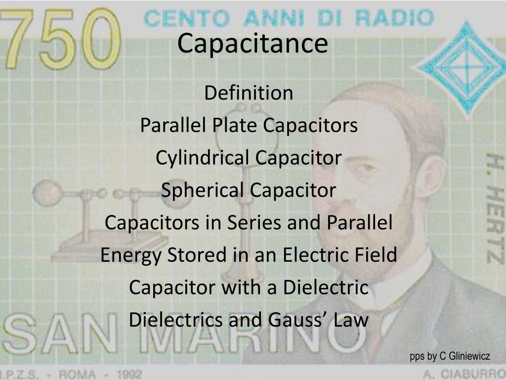 PPT - Capacitance PowerPoint Presentation, free download - ID:5283552