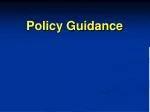 PPT - OHRP Guidance and Policy Development Process PowerPoint ...