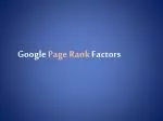 PPT - Page Rank PowerPoint Presentation, free download - ID:2572019