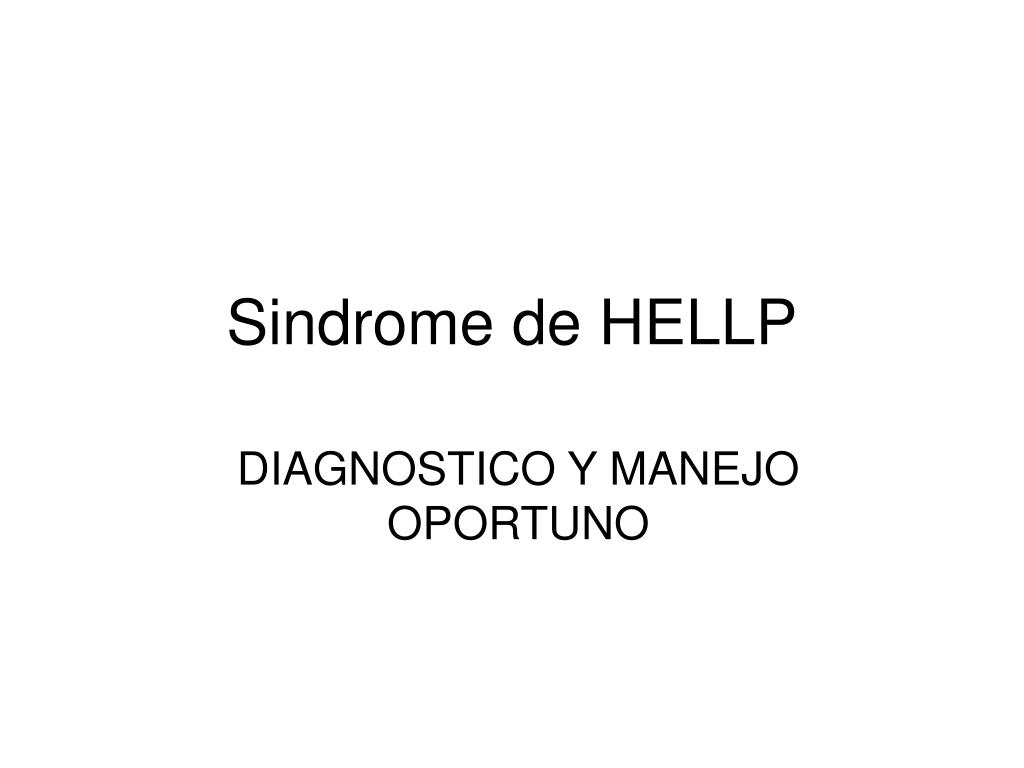 PPT - Sindrome de HELLP PowerPoint Presentation, free download - ID:5289976