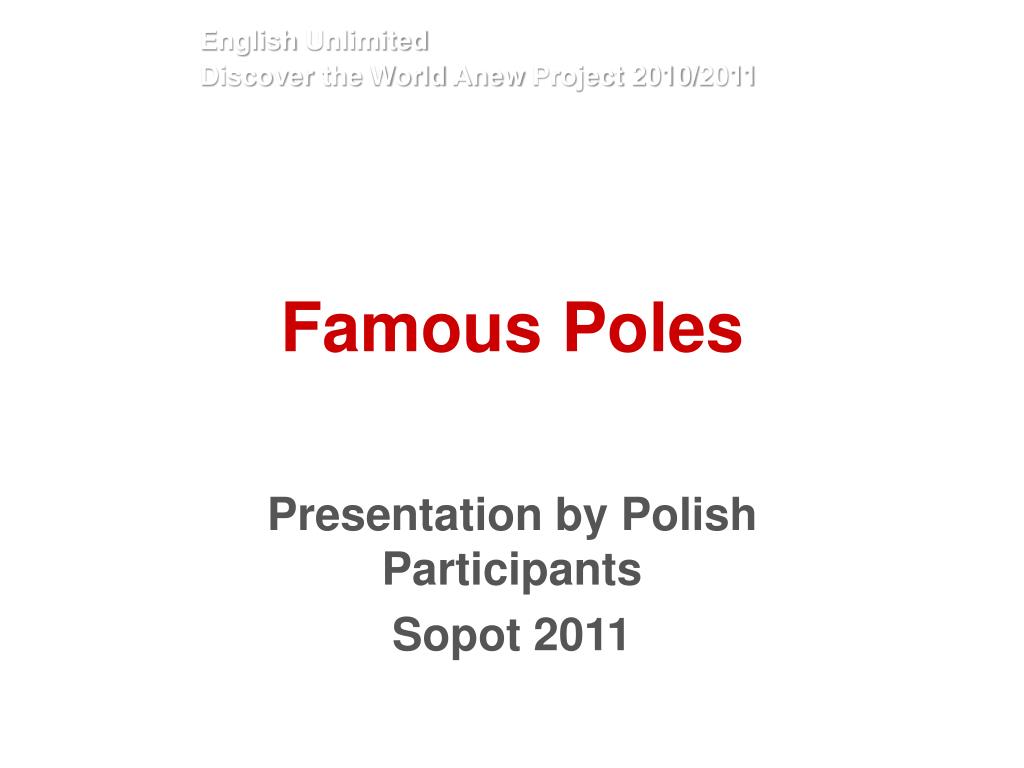 PPT - Famous Poles PowerPoint Presentation, free download - ID:5290262