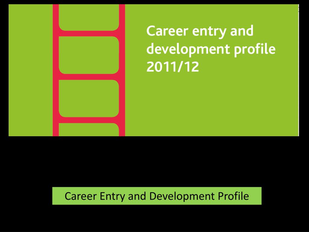 PPT - Career Entry and Development Profile PowerPoint Presentation ...
