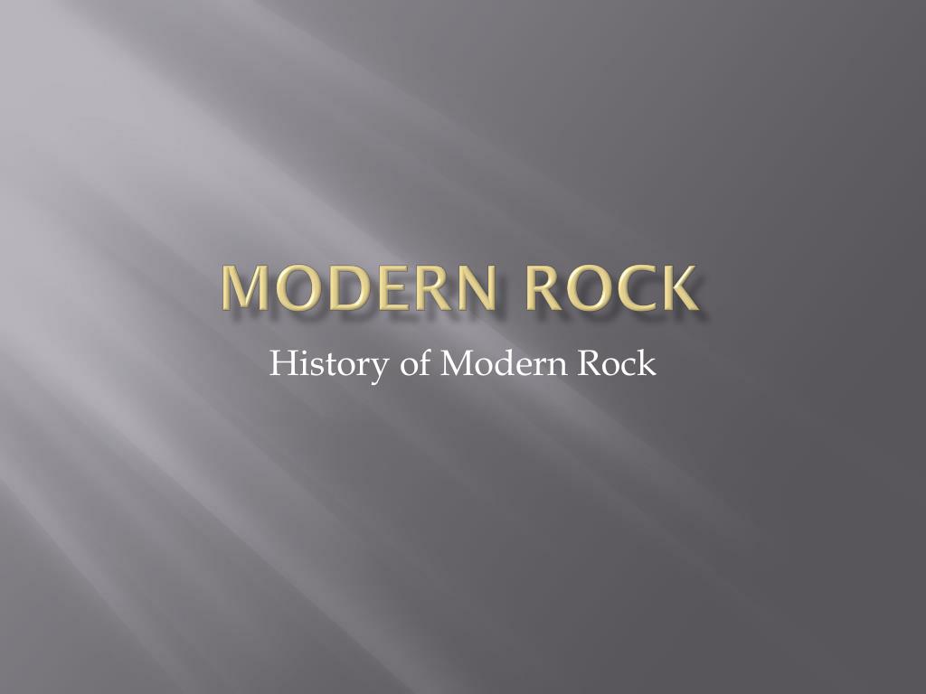 PPT - Modern Rock PowerPoint Presentation, free download - ID:5296606