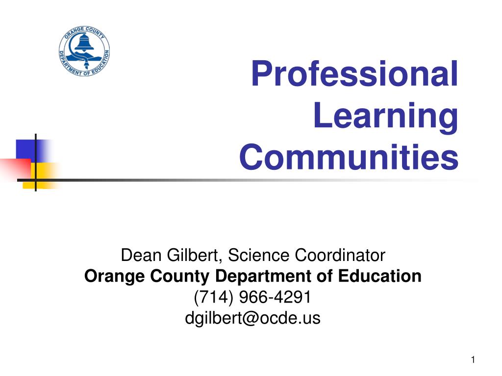 PPT - Professional Learning Communities PowerPoint Presentation, free ...