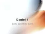 PPT - DANIEL CHAPTER 1 PowerPoint Presentation, free download - ID:2516246