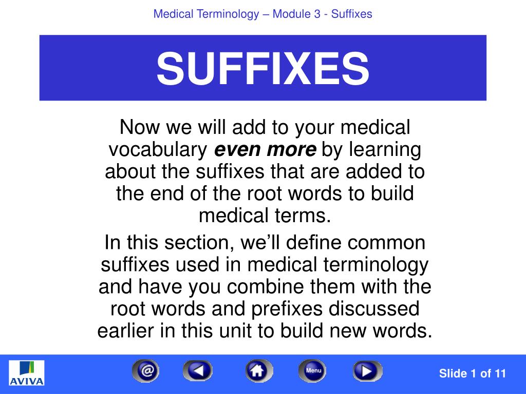 PPT - SUFFIXES PowerPoint Presentation, free download - ID:5302698