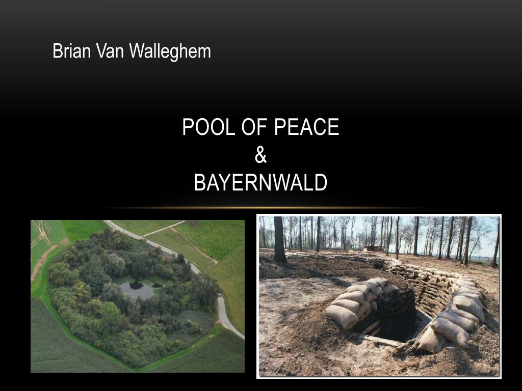 PPT - Pool of peace & Bayernwald PowerPoint Presentation, free download ...