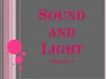 PPT - Light and Sound PowerPoint Presentation, free download - ID:4089145