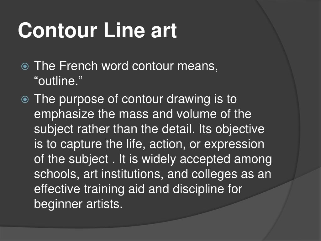 PPT - Contour Line art PowerPoint Presentation, free download - ID:5311639