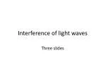 PPT - light interference PowerPoint Presentation, free download - ID:6179141