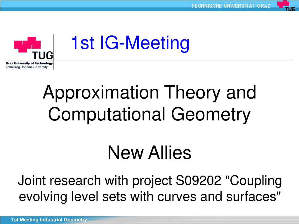 PPT - Approximation Theory and Computational Geometry PowerPoint ...