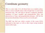 PPT - Coordinate Geometry PowerPoint Presentation, free download - ID ...